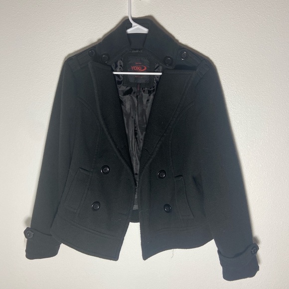 Yoki | Jackets & Coats | Y2k Yoki New York Outwear Black Jacket | Poshmark